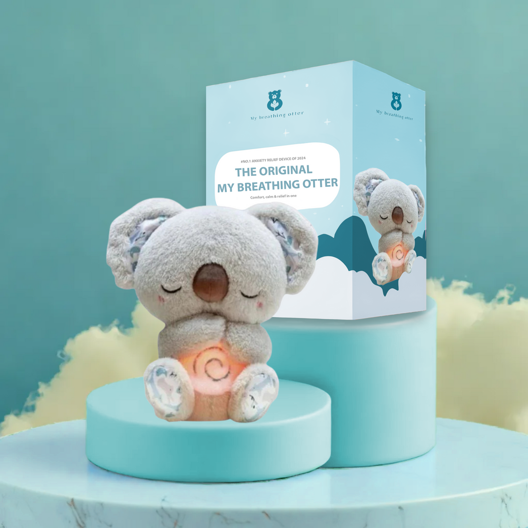 Weighted Plush Animal Toy – My Breathing Otter™